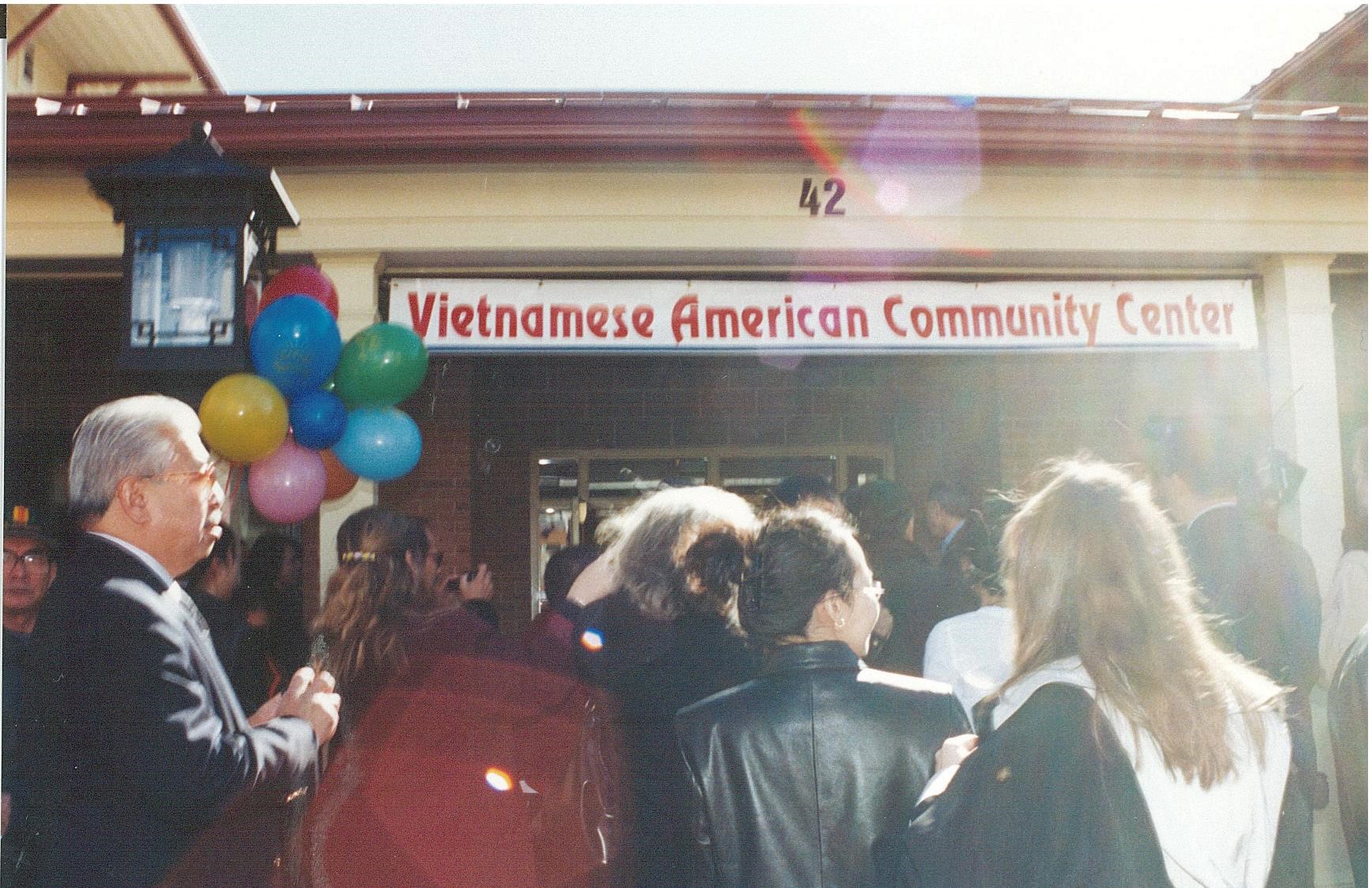 Building on grand opening day – VietAID