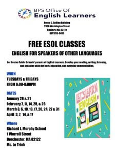 Free ESOL (English for Speakers of Other Languages) Classes – VietAID