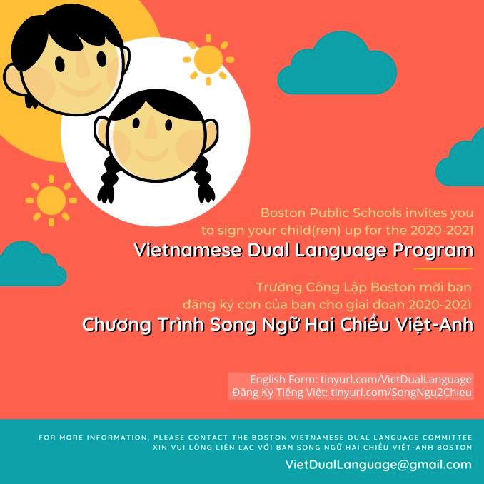 Vietnamese Dual Language Program at Boston Public Schools – VietAID